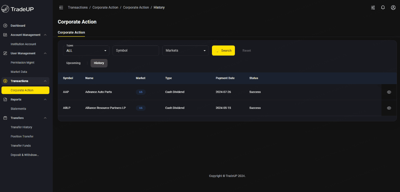 Invest in Stocks, ETF’s, Options and more with TradeUP