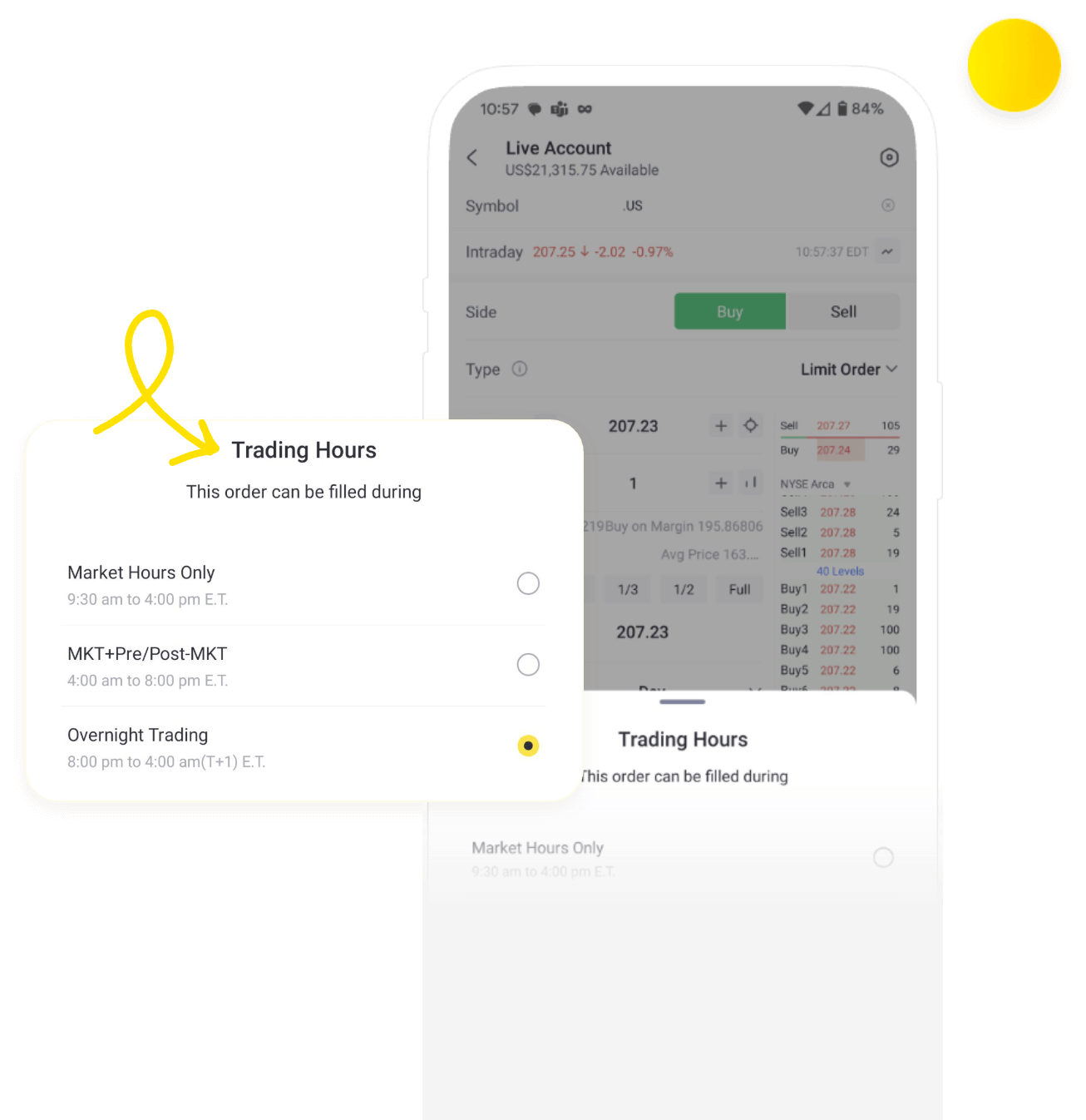 Invest in Stocks, ETF’s, Options and more with TradeUP