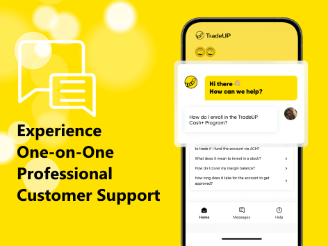 Invest in Stocks, ETF’s, Options and more with TradeUP